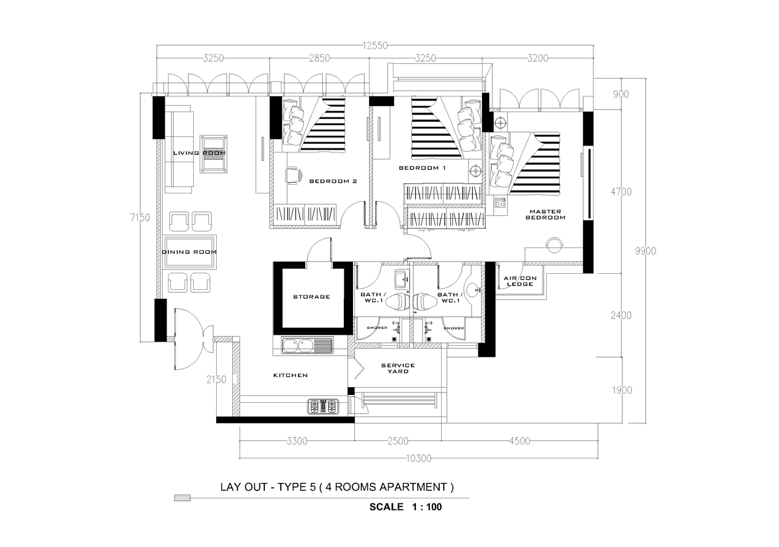 Simple Life: Flat plan