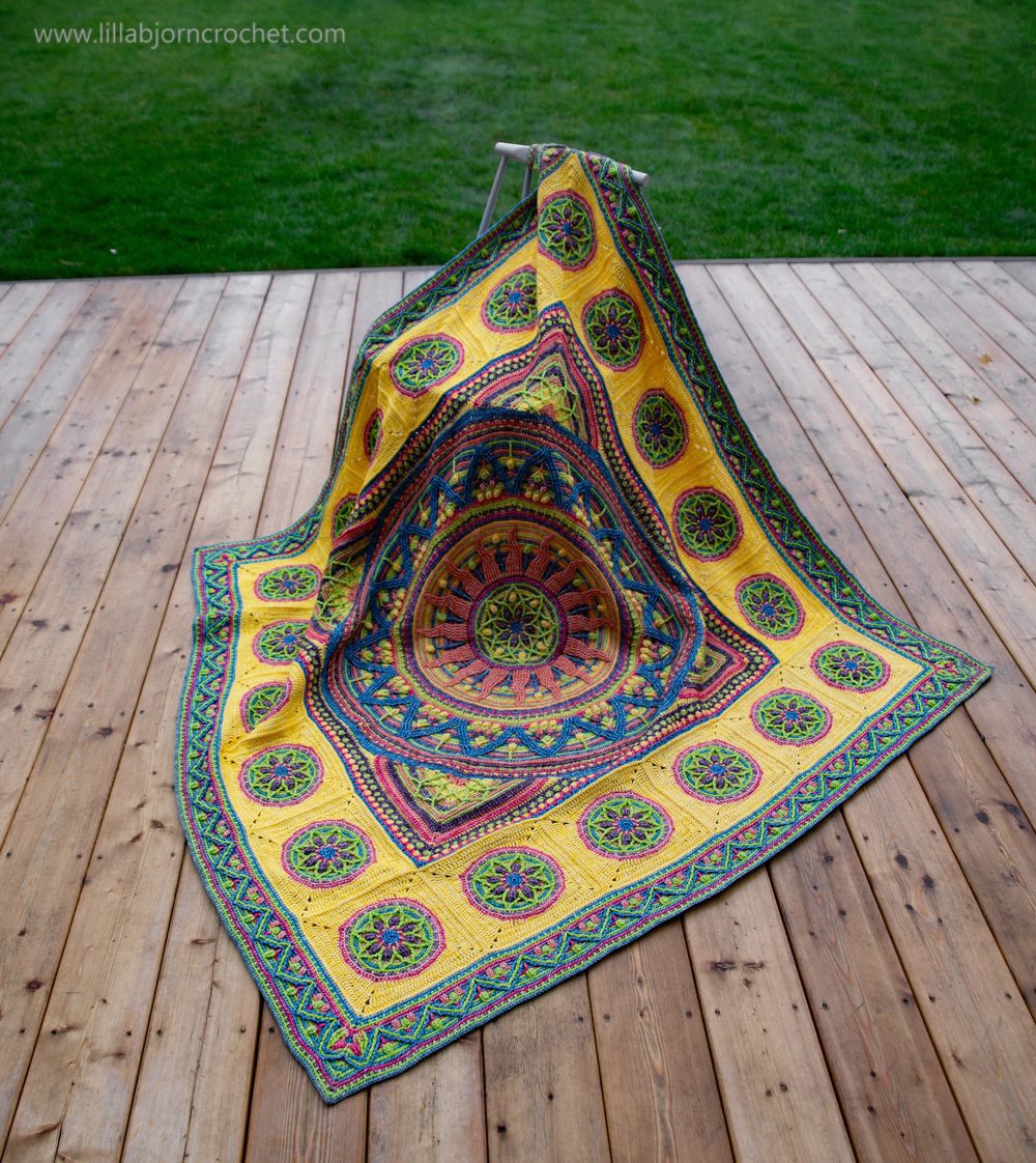 Sunny Blanket: make-a-long | LillaBjörn's Crochet World