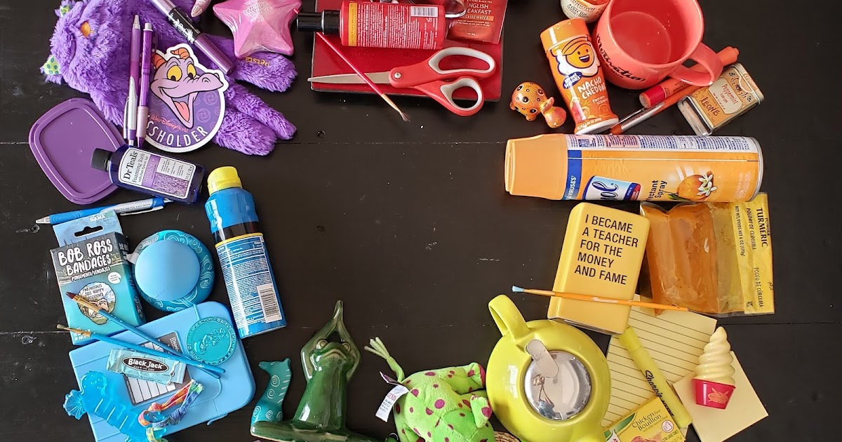 Scribbles: Found Object Color Wheel & Still Life: Week 1 of 2