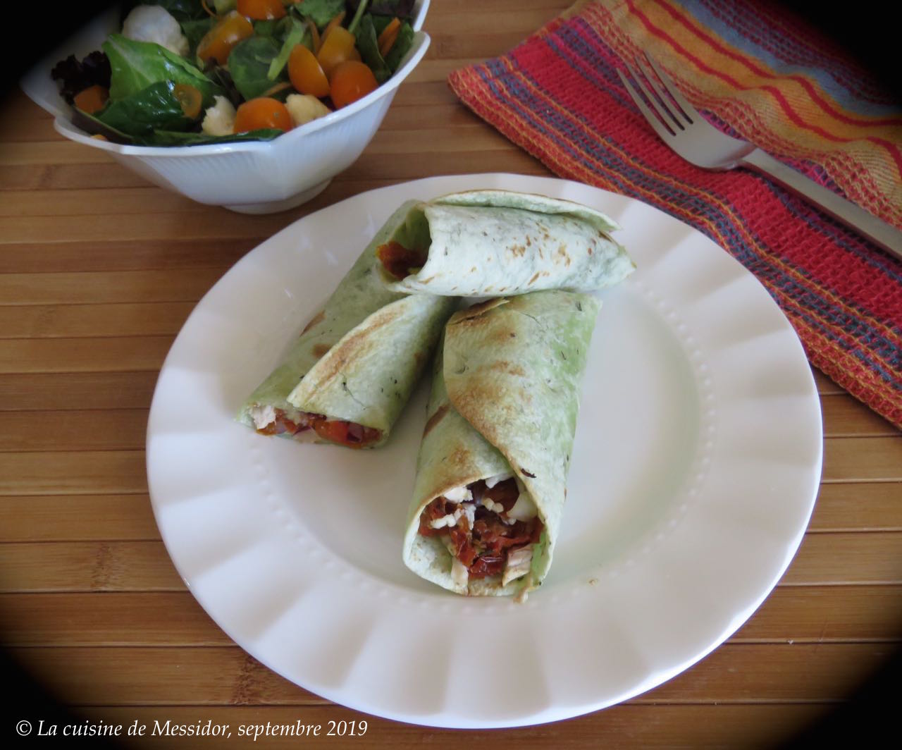 La cuisine de Messidor: Burritos express au poulet