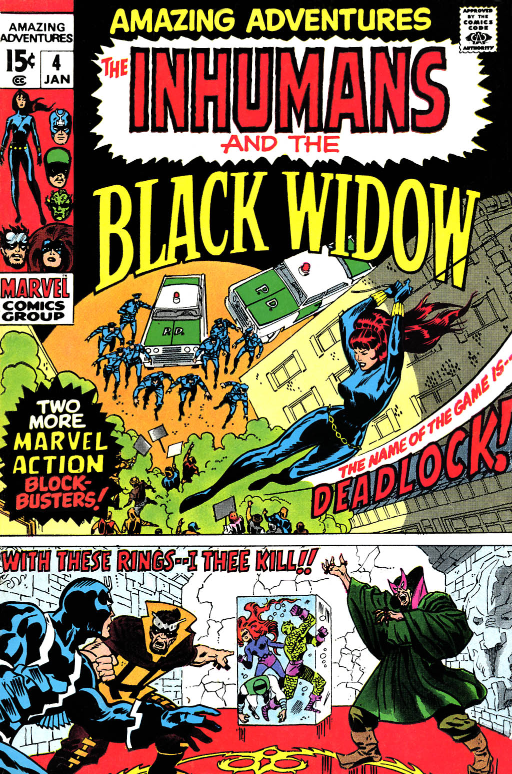 Diversions of the Groovy Kind: Marvel-ous Monday: "Deadlock" by Gold ...