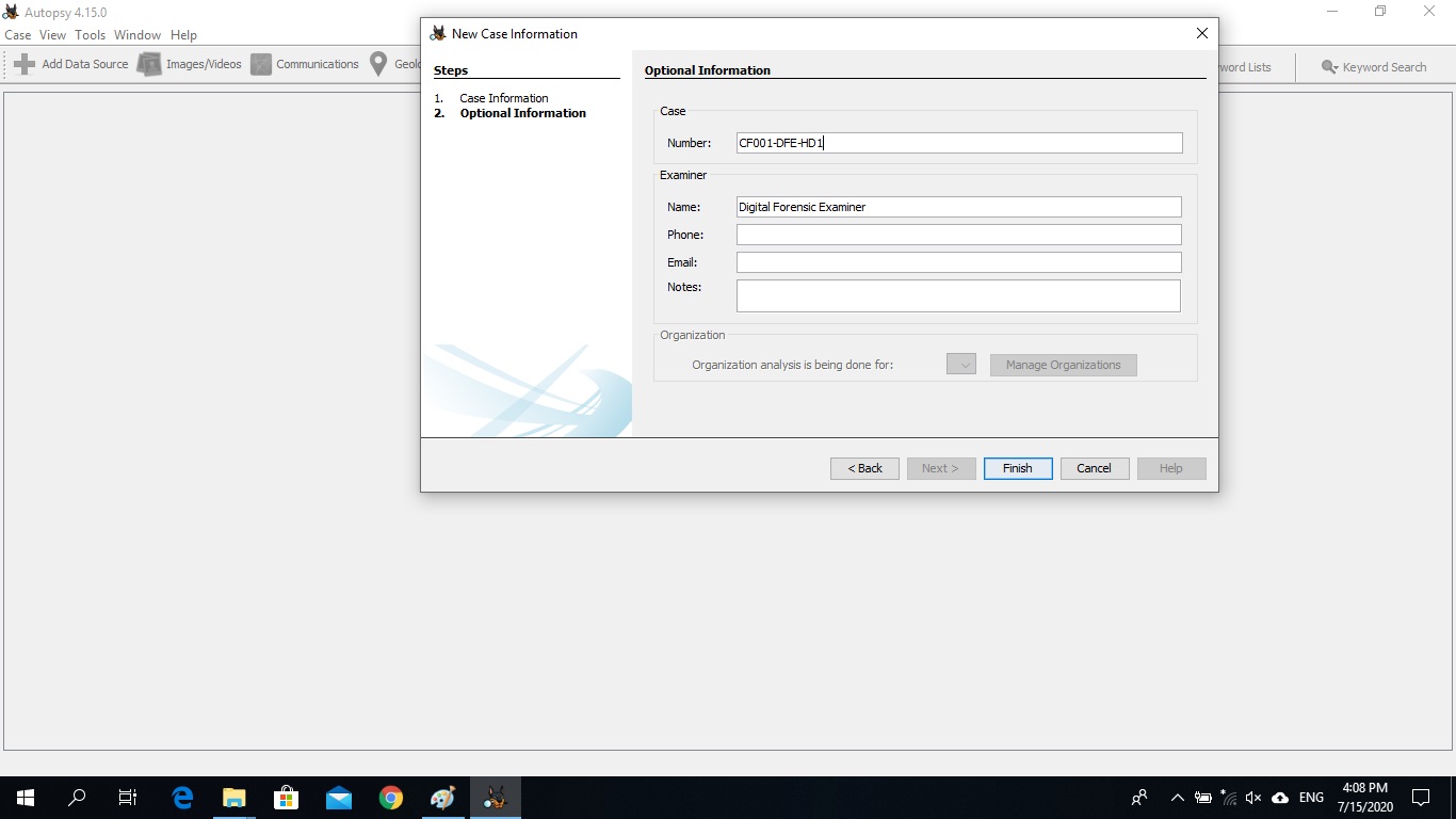 Digital Forensics Examiner: DIGITAL FORENSICS:PALADIN and Autopsy ...