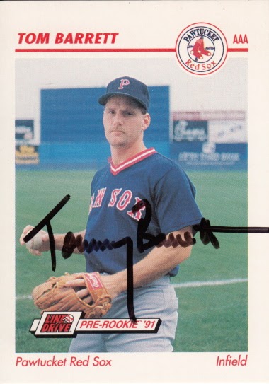 Daily Autograph: Tommy Barrett