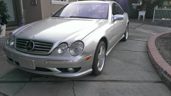 15k: Can't Lose: 2001 Mercedes-Benz CL600 W215, Low Miles - DailyTurismo