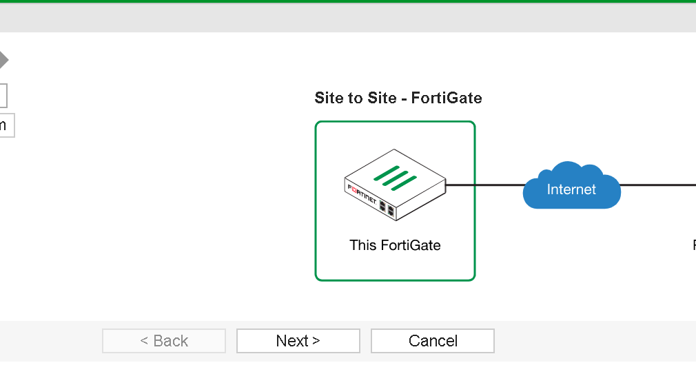 Fortigate Setup VPN custom atau multisite