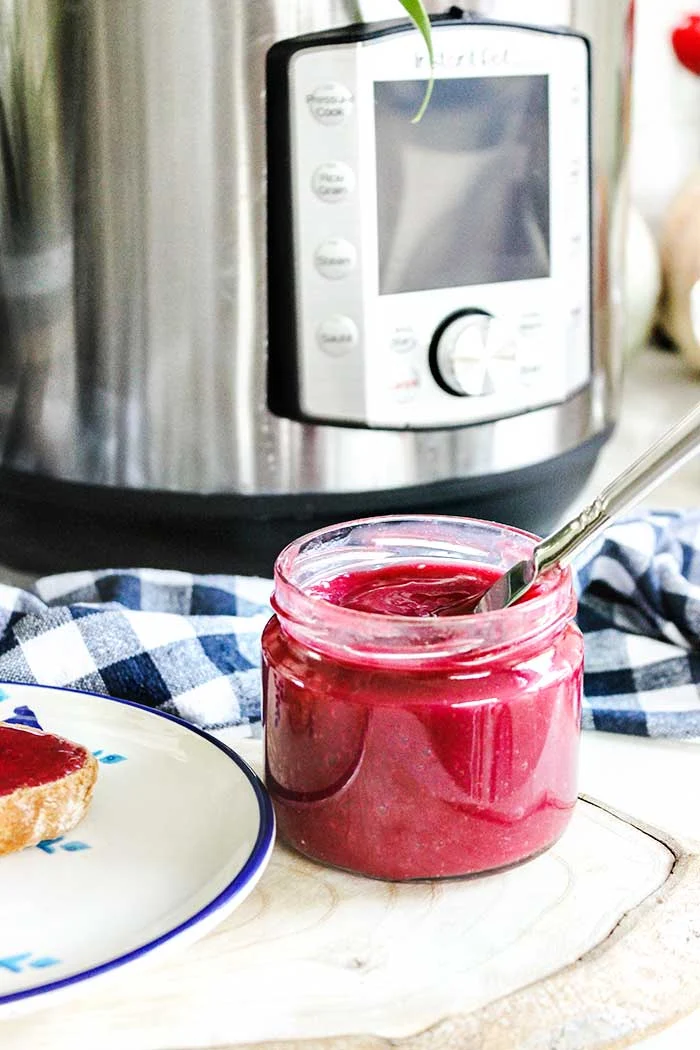 Quick and Easy Orange Pomegranate Jelly Instant Pot Recipe - Koti Beth