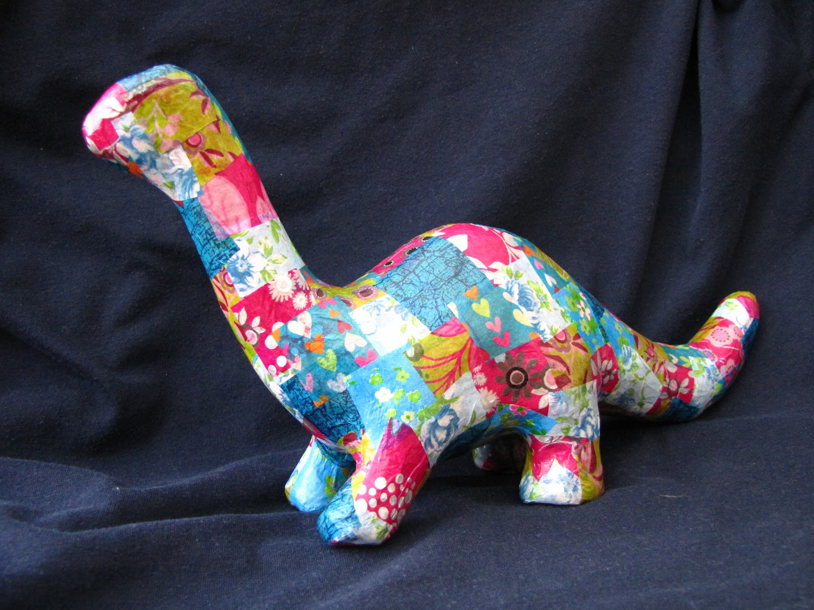 The Lilac Zebra: Decopatch Dinosaur