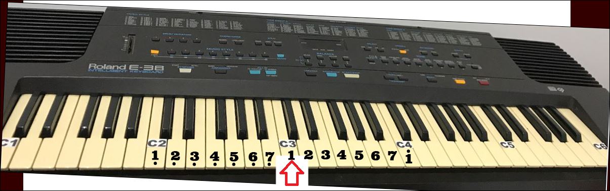 Middle C Piano Dan Keyboard: Middle C Piano Standar Yamaha U1