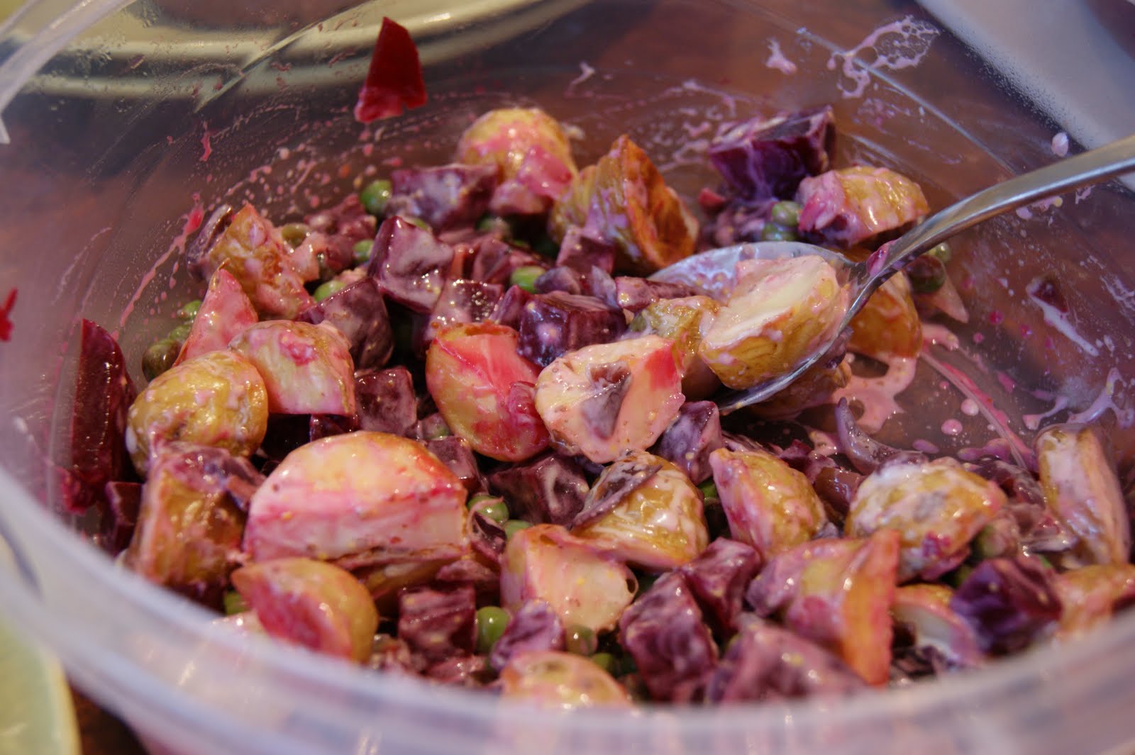 Anne's Kitchen: Beetroot and Potato Salad, with Mustard dressing