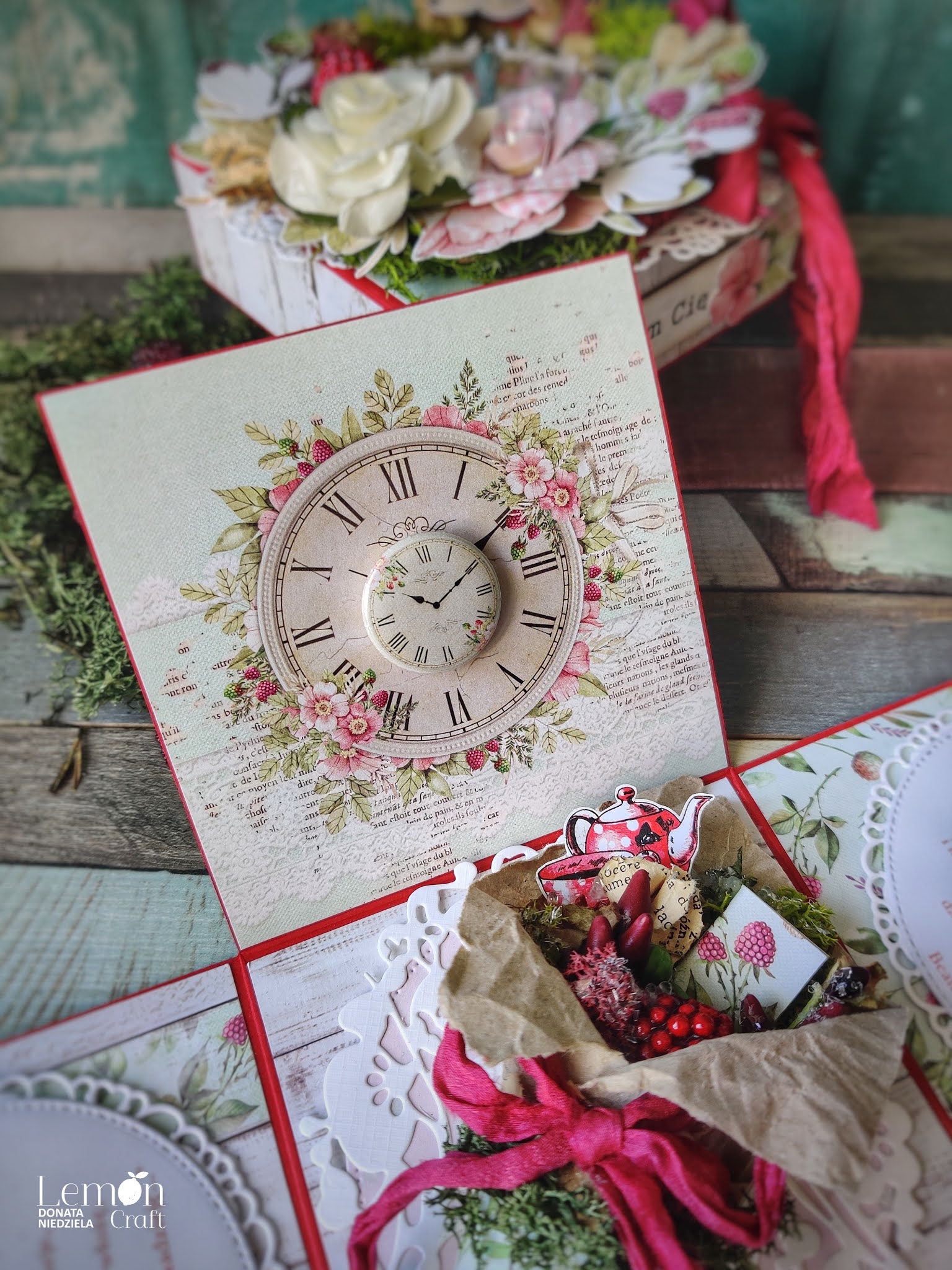 Exploding box urodzinowy - pomysł na prezent | Lemoncraft