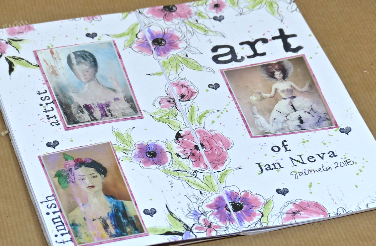 jehkotar: Traveler´s Notebook spread: Jan Neva