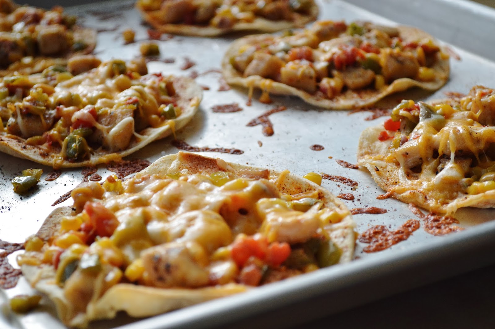 The Art of Comfort Baking: Chicken Fajita Tostados