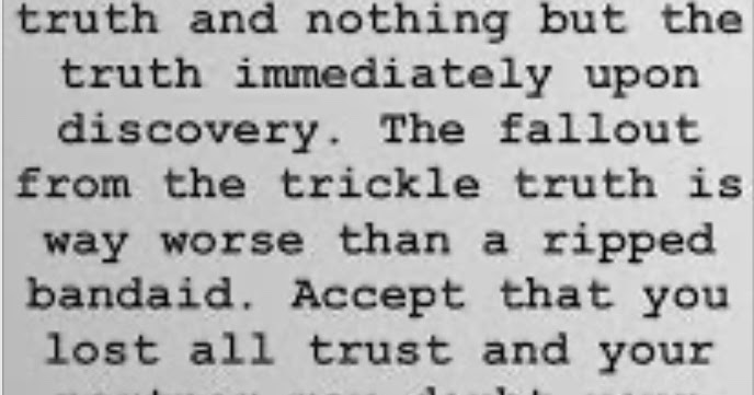 UnShatteredPieces: Trickle Truth