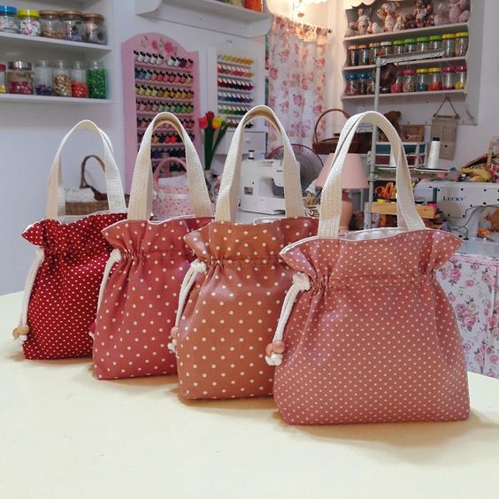 Bolsa de tecido passo a passo: Molde de bolsa feminina para imprimir