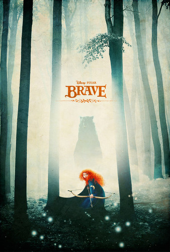 Pixar Film Super Lover: Brave Poster