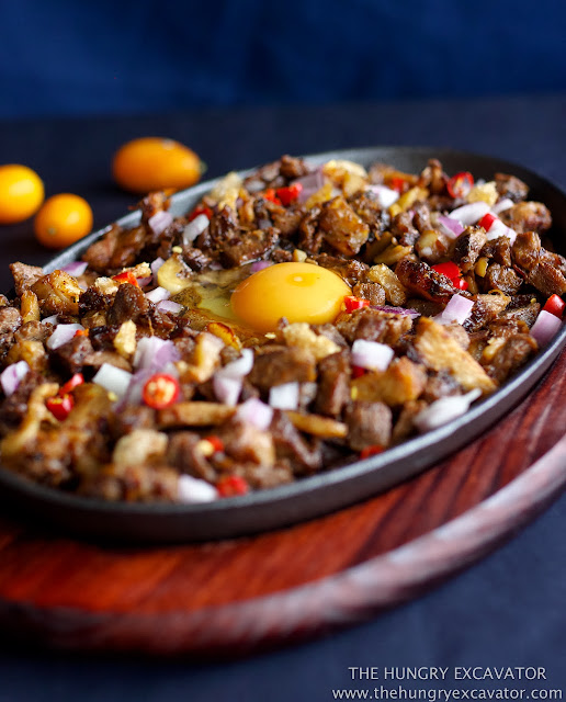 The Hungry Excavator: Sizzling Pork Sisig Recipe