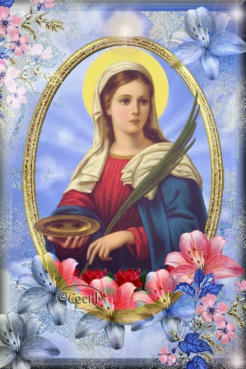 ® Santoral Católico ®: IMÁGENES DE SANTA LUCÍA