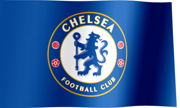 Chelsea FC Flag GIF - All Waving Flags