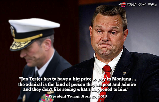 Political Clown Parade: Sen. Jon Tester’s Vicious Character ...