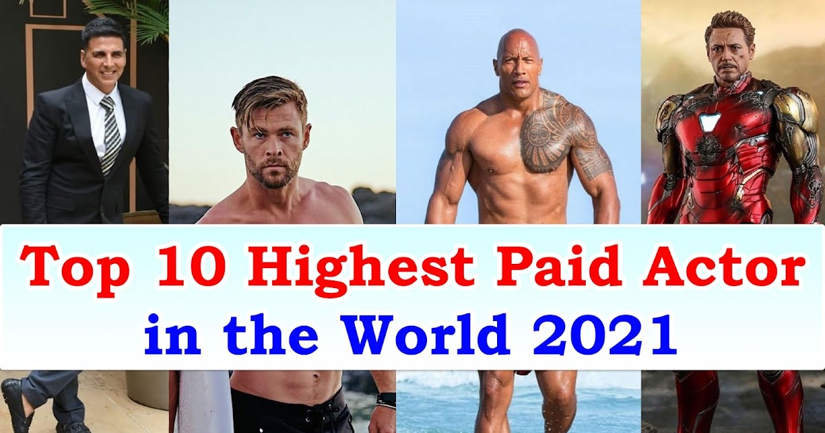 Top 10 Highest Paid Actor in the World | Chetan TM