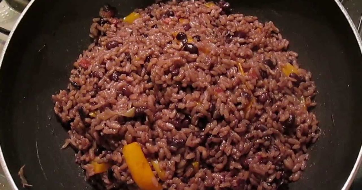 Comida Arabe: Moro de habichuelas rojas con cebolla quemada