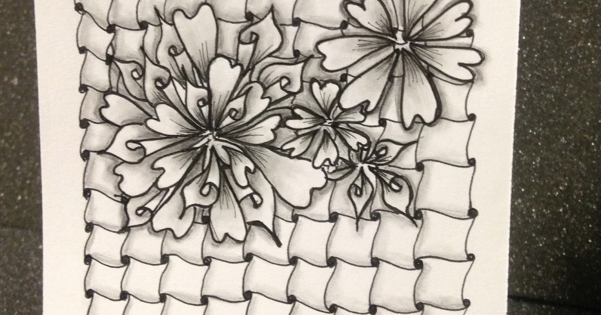 PaperArts Cafe: Zentangle Challenge Tile