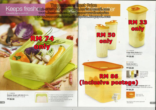 Tupperware Malaysia Best Price: Latest Catalog