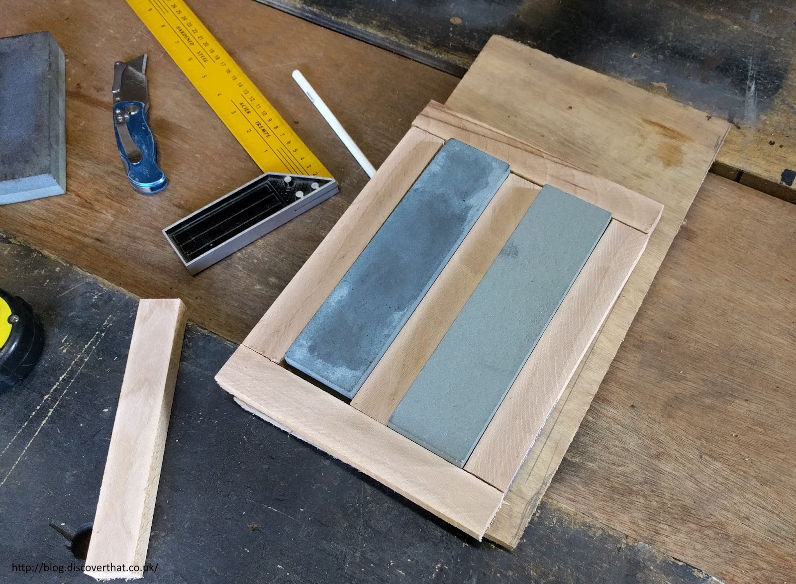 DiscoverThat - Journal: Sharpening block