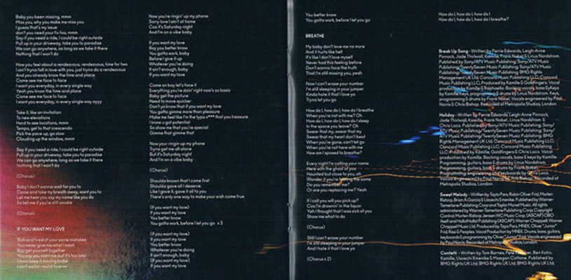 Encarte: Little Mix - Confetti