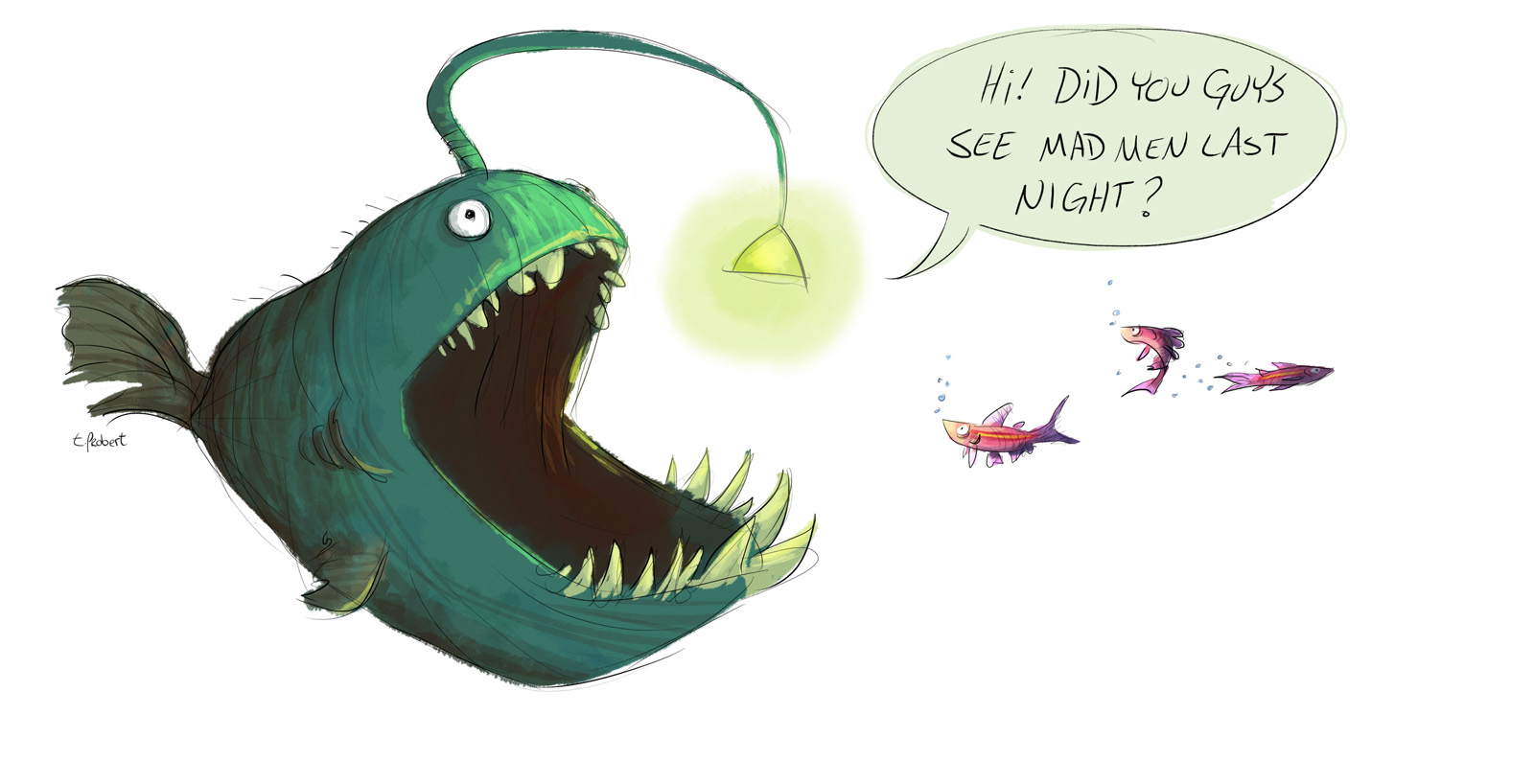 Tim Probert: Sad Angler