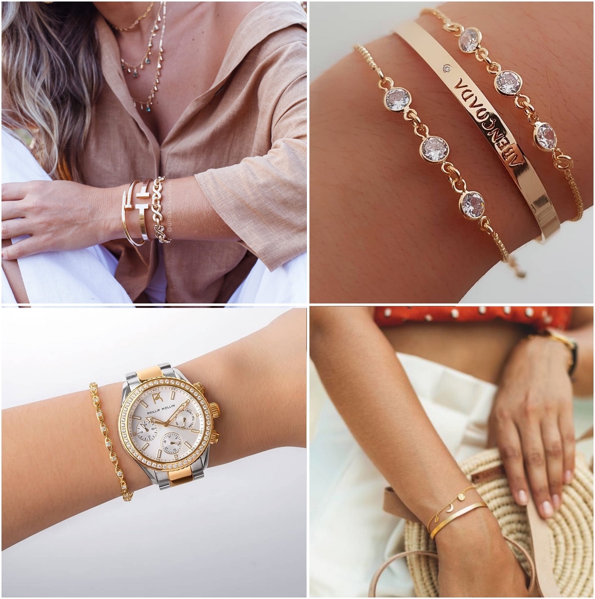 Pulseira feminina: Como usar pulseiras femininas | Mundo Das Mulheres ...