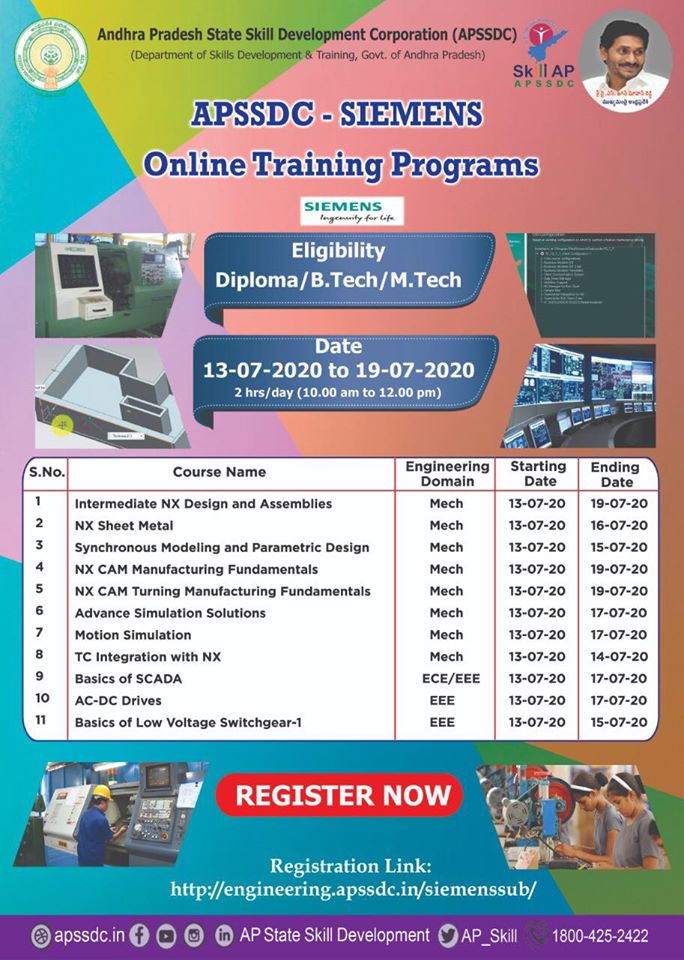UDYOG ADDA: Siemens is offering Online Training Programs for all the ...