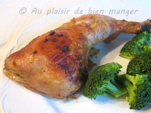 AU PLAISIR DE BIEN MANGER: Poulet grillé à la Péruvienne