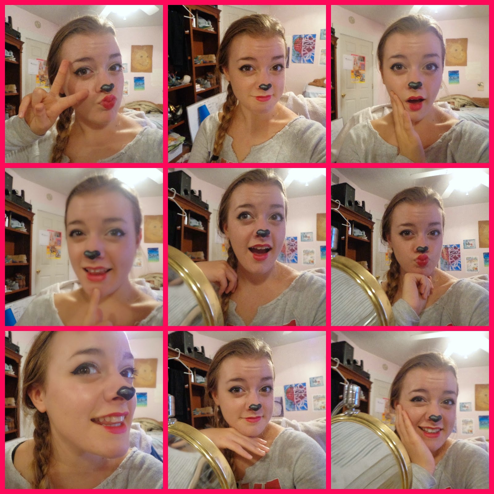 Grace's Musings: Minnie Mouse Makeup Tutorial