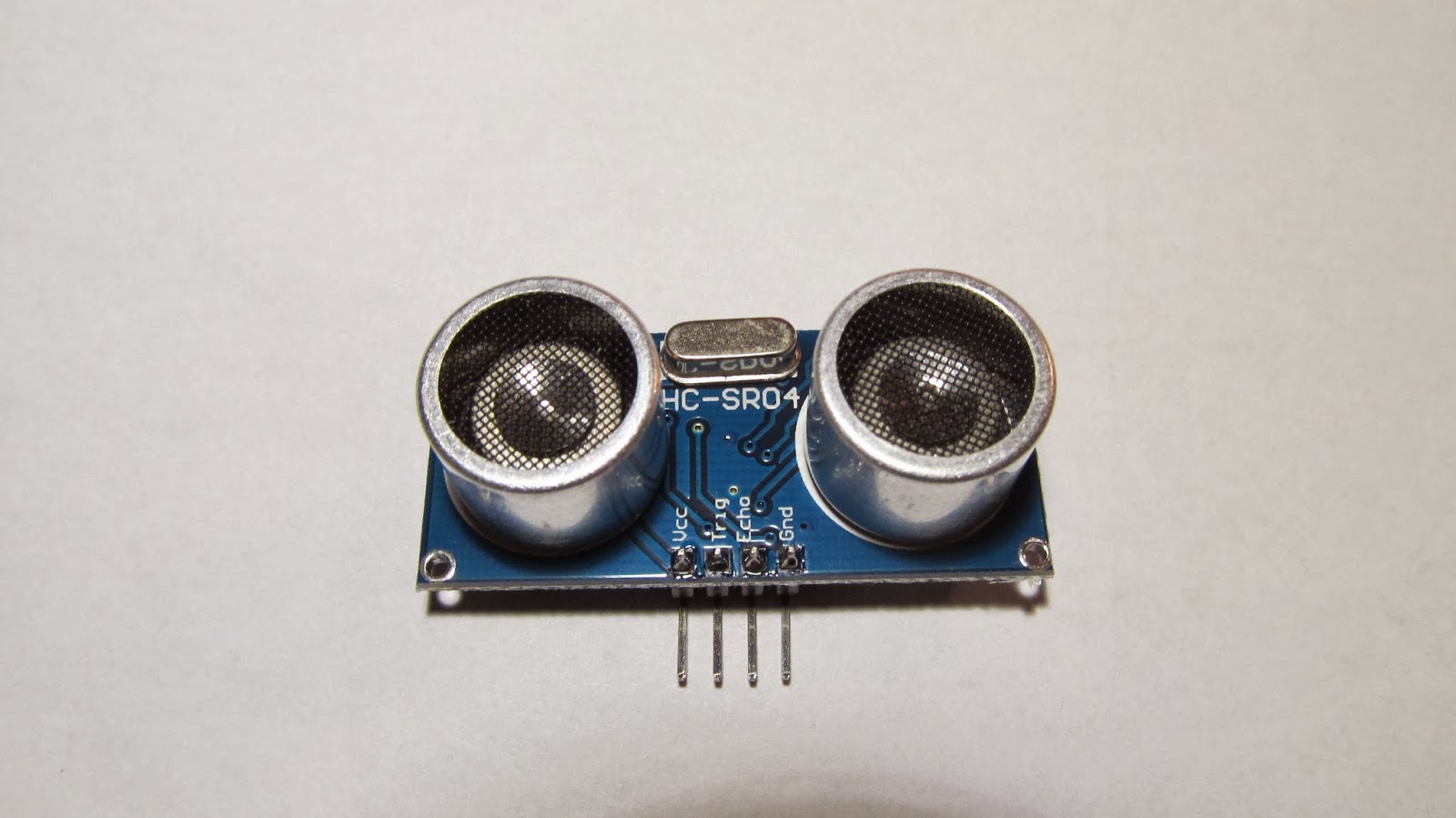 Alain's Projects: Ultrasonic Sensor HC-SR04 Microcontroller Test