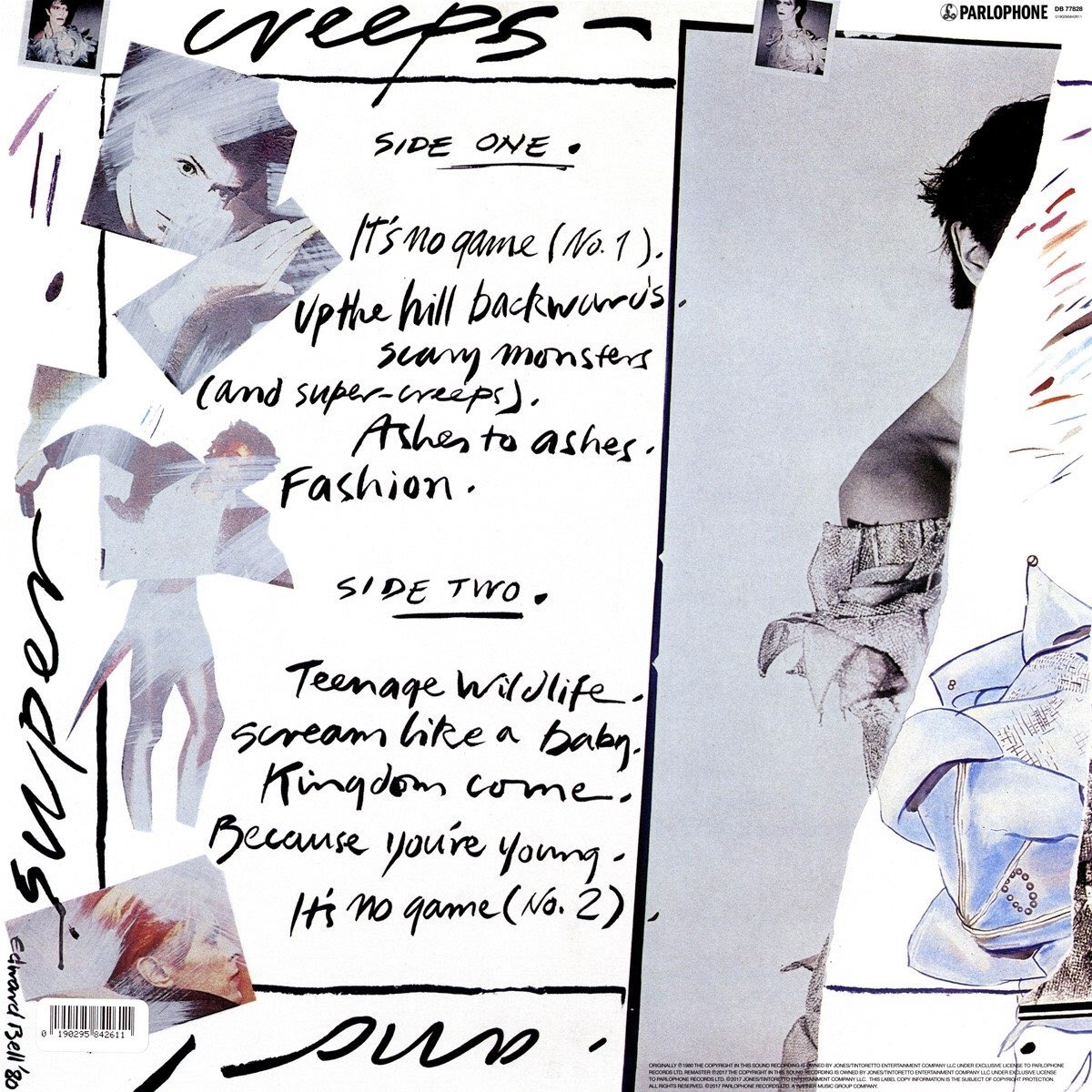 Classic Rock Covers Database: David Bowie - Scary Monsters (And Super ...