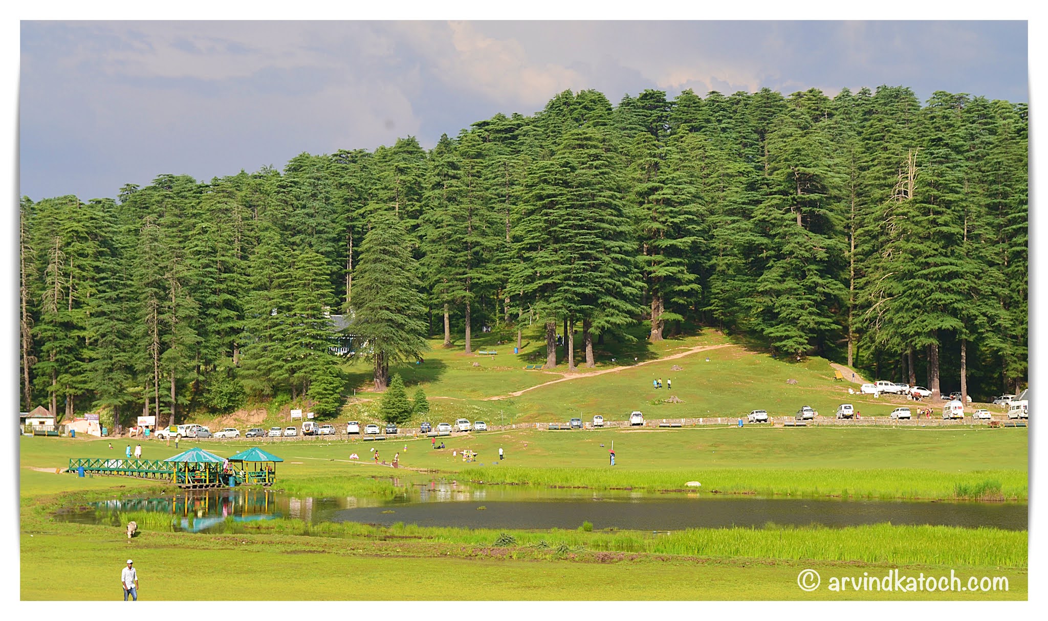 High Definition Beautiful Pictures of Khajjiar (Lake and ground) Chamba