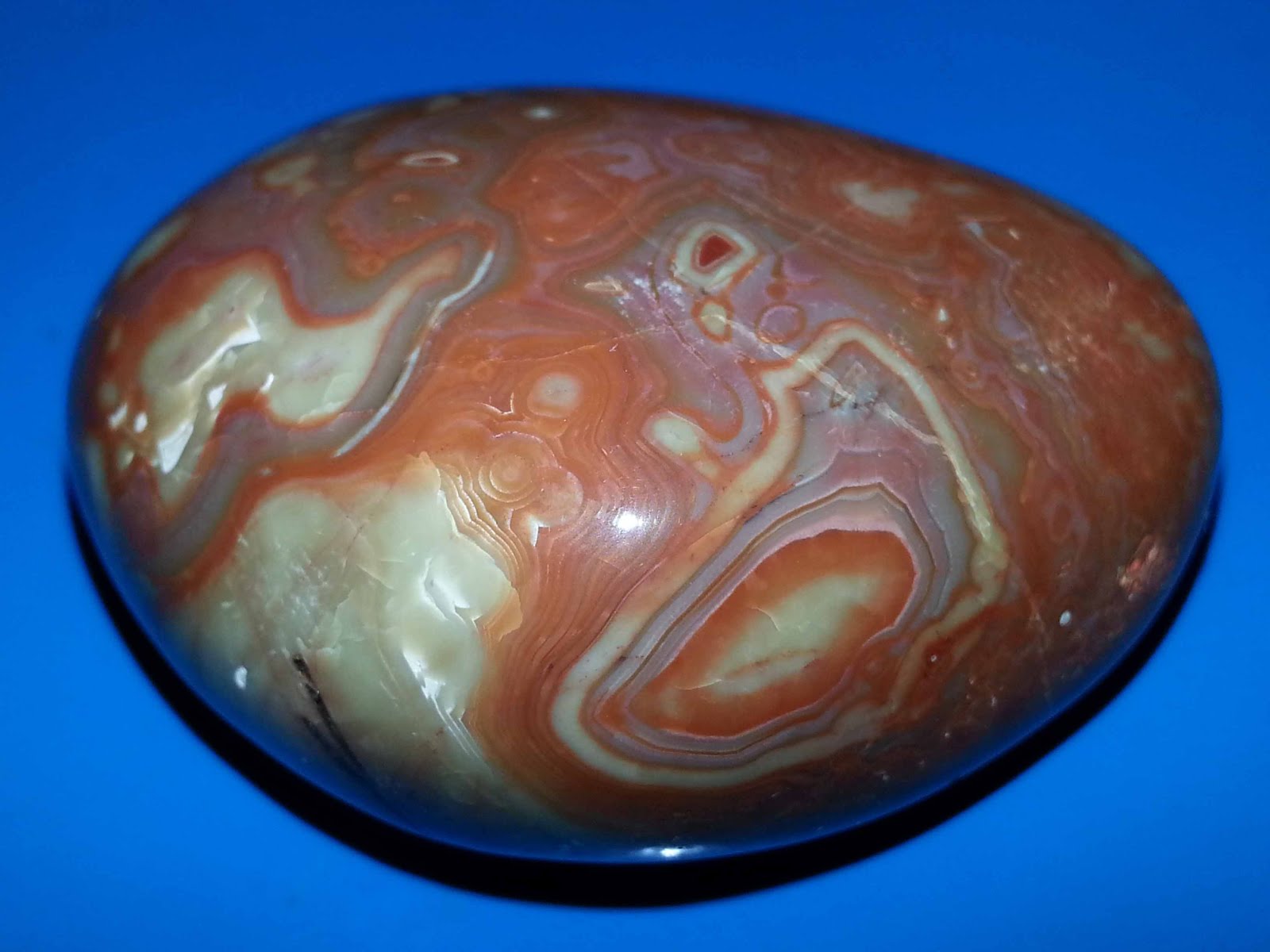 The Agatelady: Adventures and Events: Agate Before and After tumbling ...