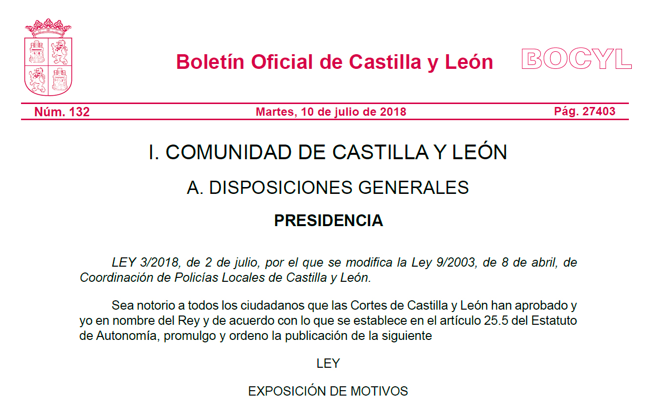 Asociación de Vigilantes Municipales de Castilla y León (AVIMUCYL ...