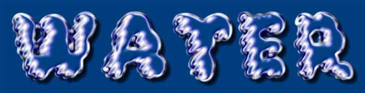 Text Effect Tutorials: TUTORIAL: how to create a stylistic water text