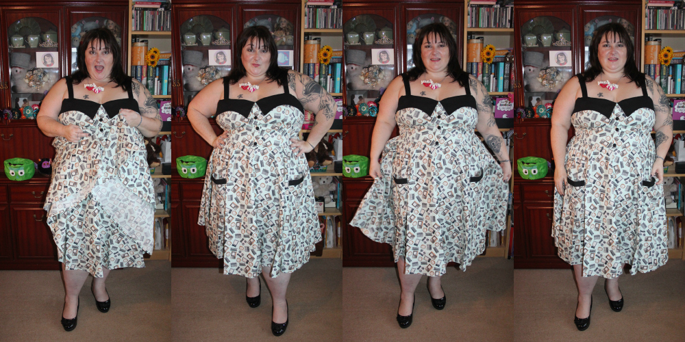 Outfit | Lindy Bop Saphy retro dress - Love Leah