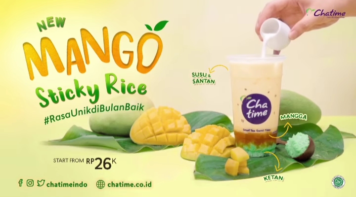 Rasa Unik Chatime Mango Sticky Rice, Warnai Ramadanmu Tahun Ini ...