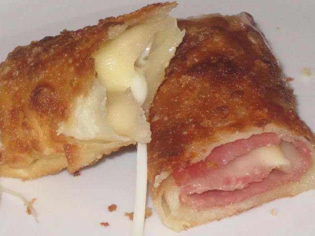 Recipes Re-Mixed: Won Ton Wrapped Cheese Logs