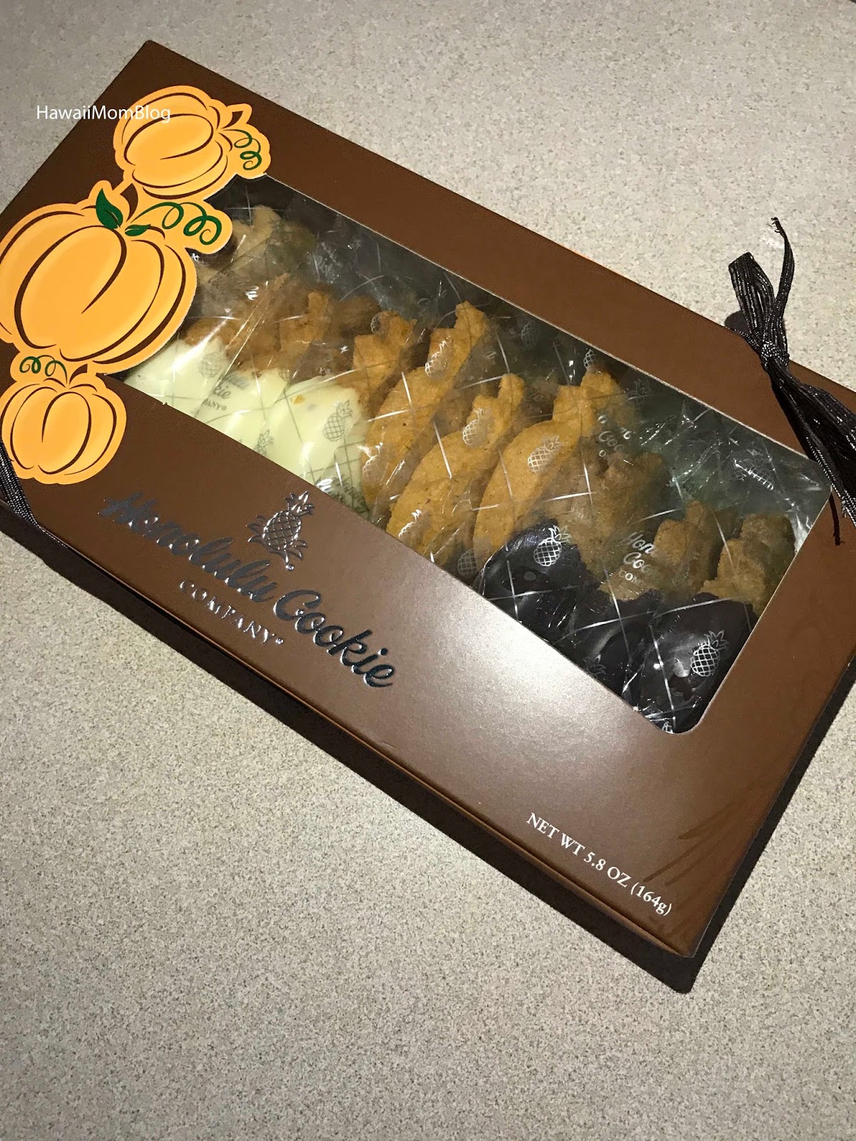 Hawaii Mom Blog: Honolulu Cookie Company's Pumpkin Shortbread Cookies