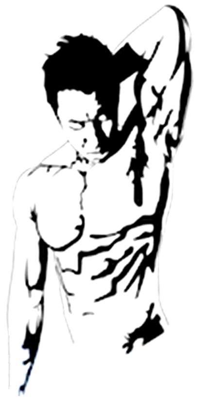 Welcome: Art ~ Fitness Abs ~ Line Drawing