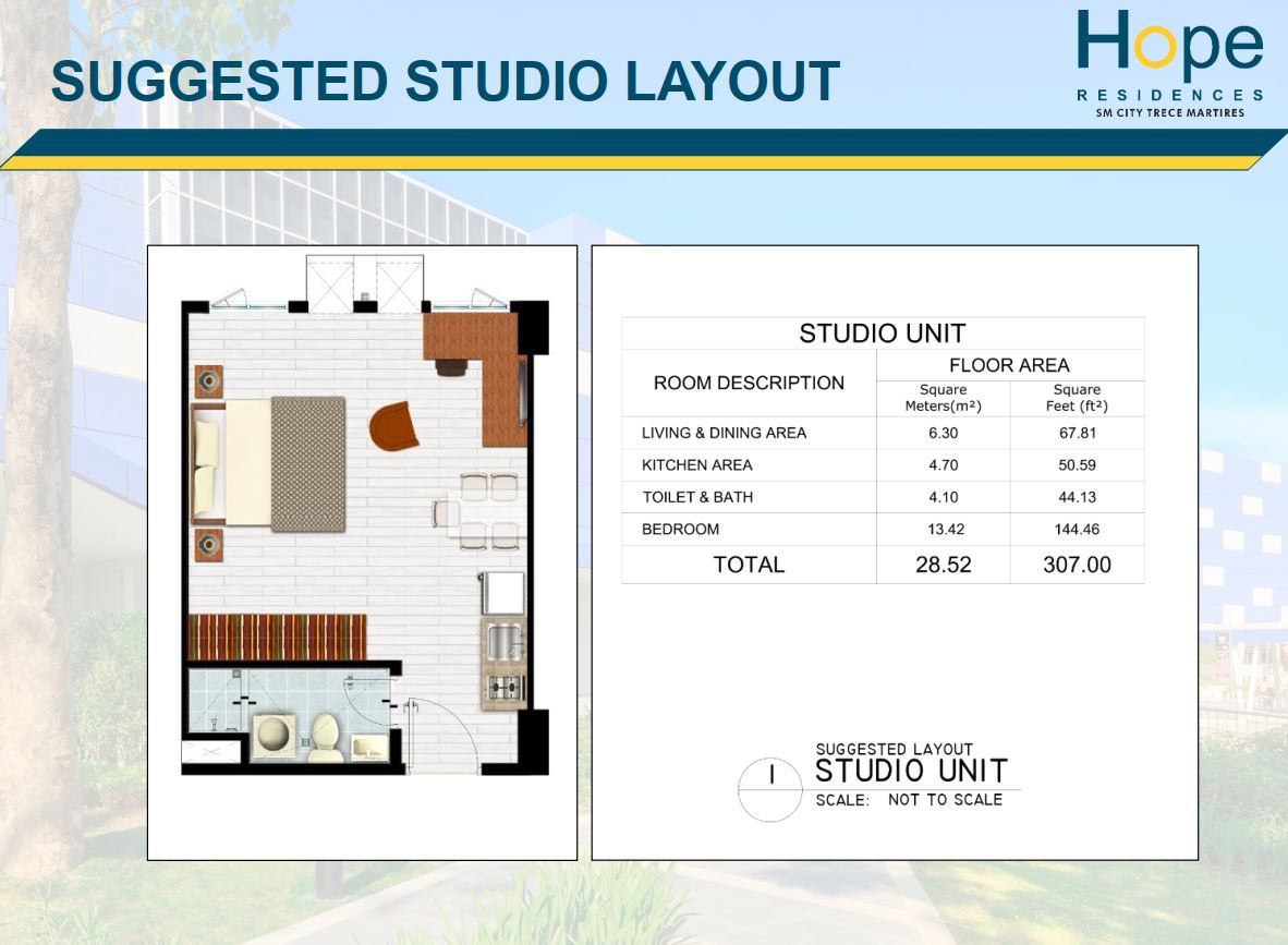 SMDC Hope Residences Trece Martires Cavite condo units for sale