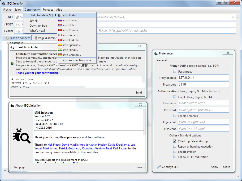 Blog elhacker.NET: jSQL Injection: herramienta automatizada en Java ...