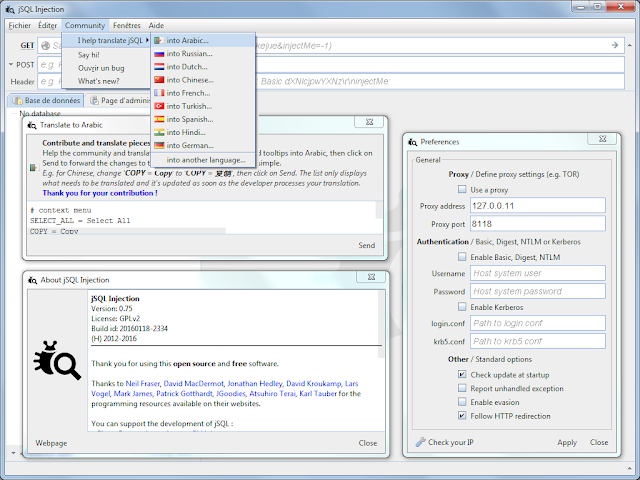 Blog elhacker.NET: jSQL Injection: herramienta automatizada en Java ...