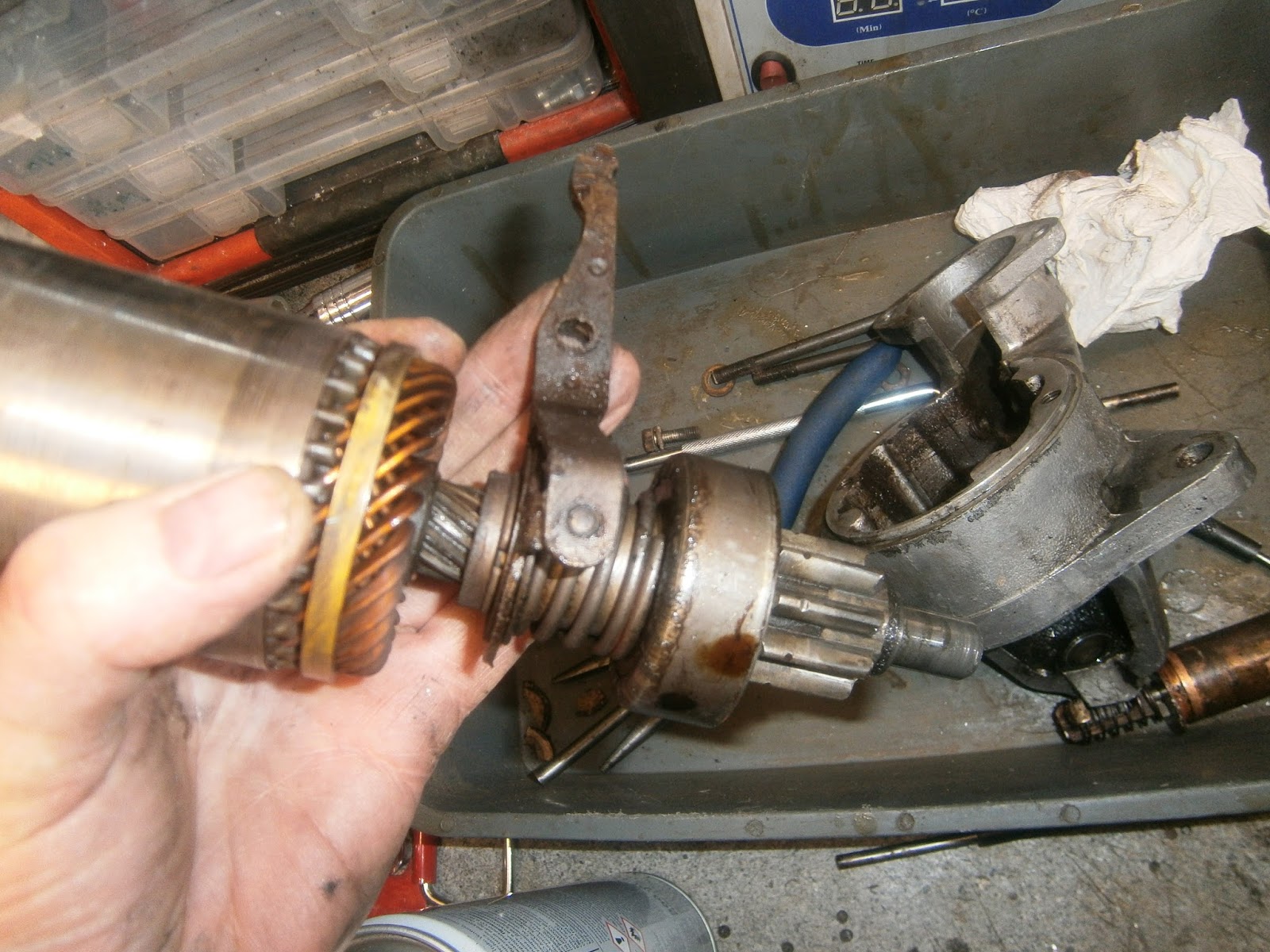 Lotus Excel Restoration: The Lucas 3M100 starter motor revisited.