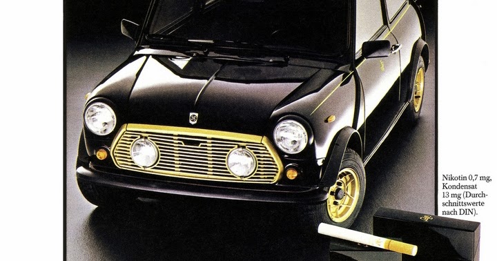 Just A Car Guy: I've never heard of a John Player Special Mini before